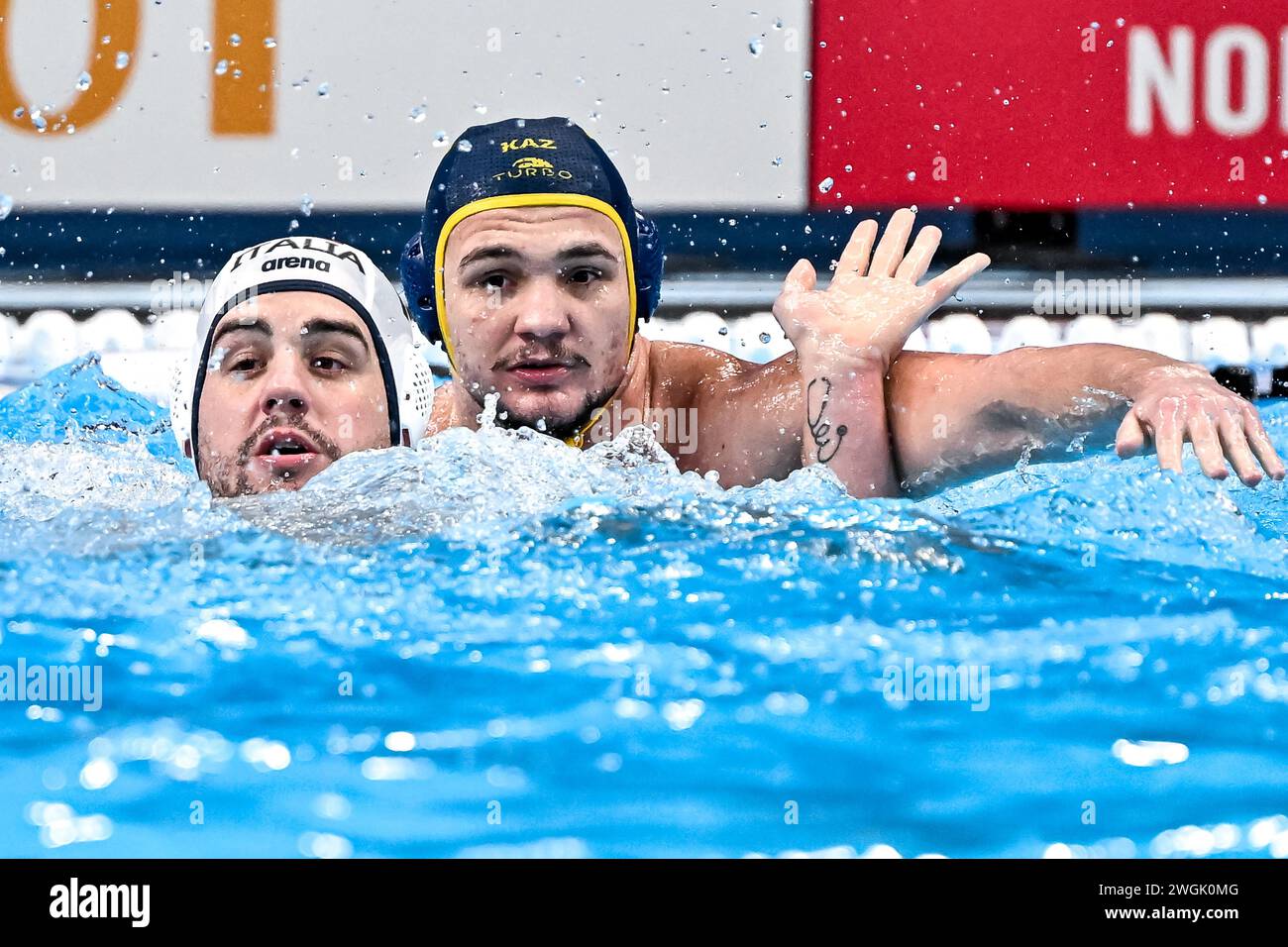 Lorenzo Bruni of Italy during the water polo men match between team ...