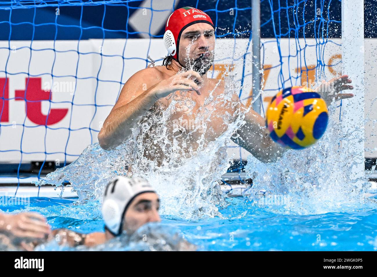 Marco Del Lungo of Italy during the water polo men match between team ...