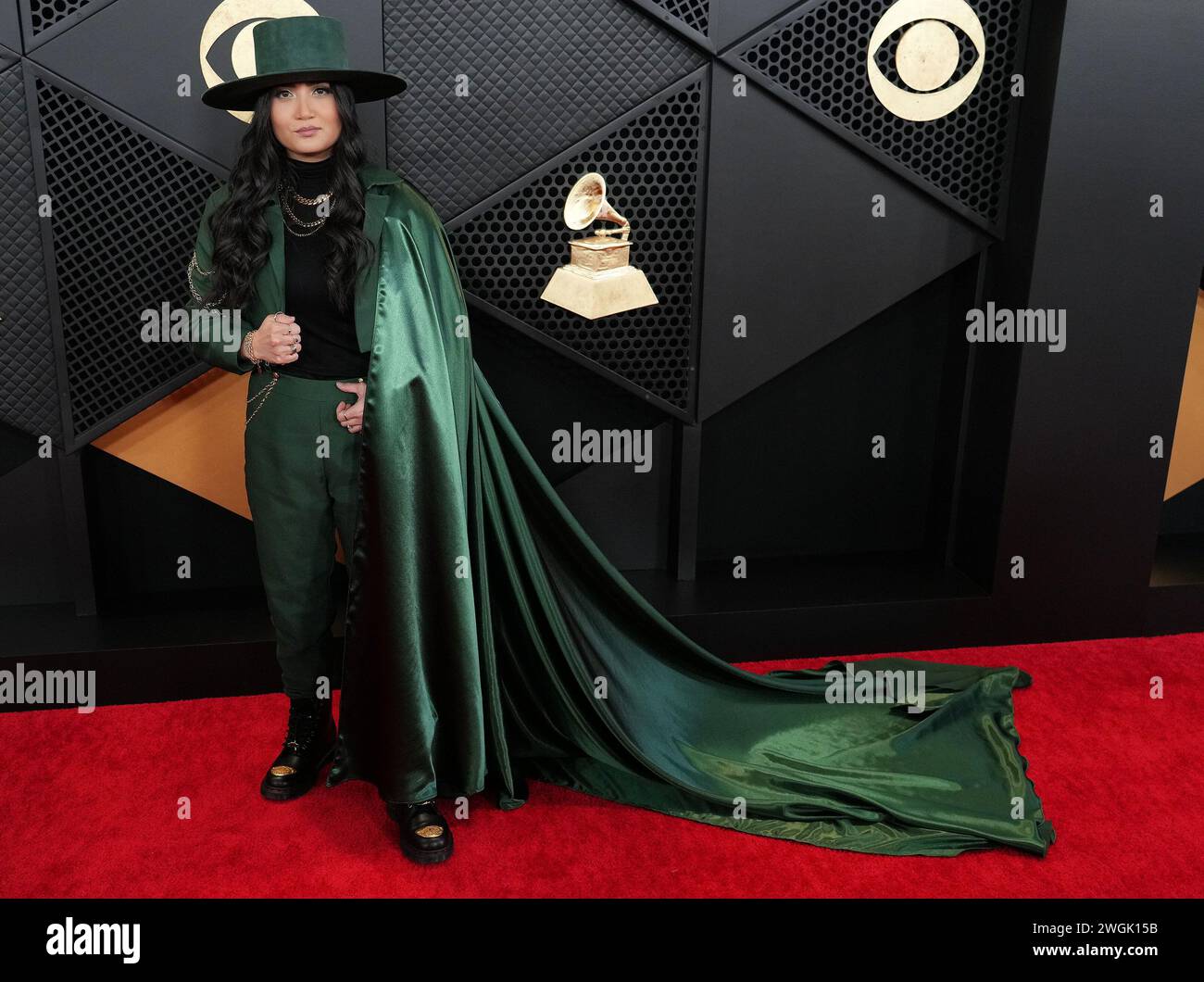 Alex Ritchie arrives at the 66th Annual Grammy Awards held at the ...