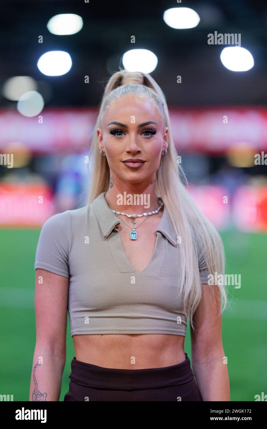 Cologne, Germany. 05th Feb, 2024. Alisha Lehmann, Swiss national soccer ...