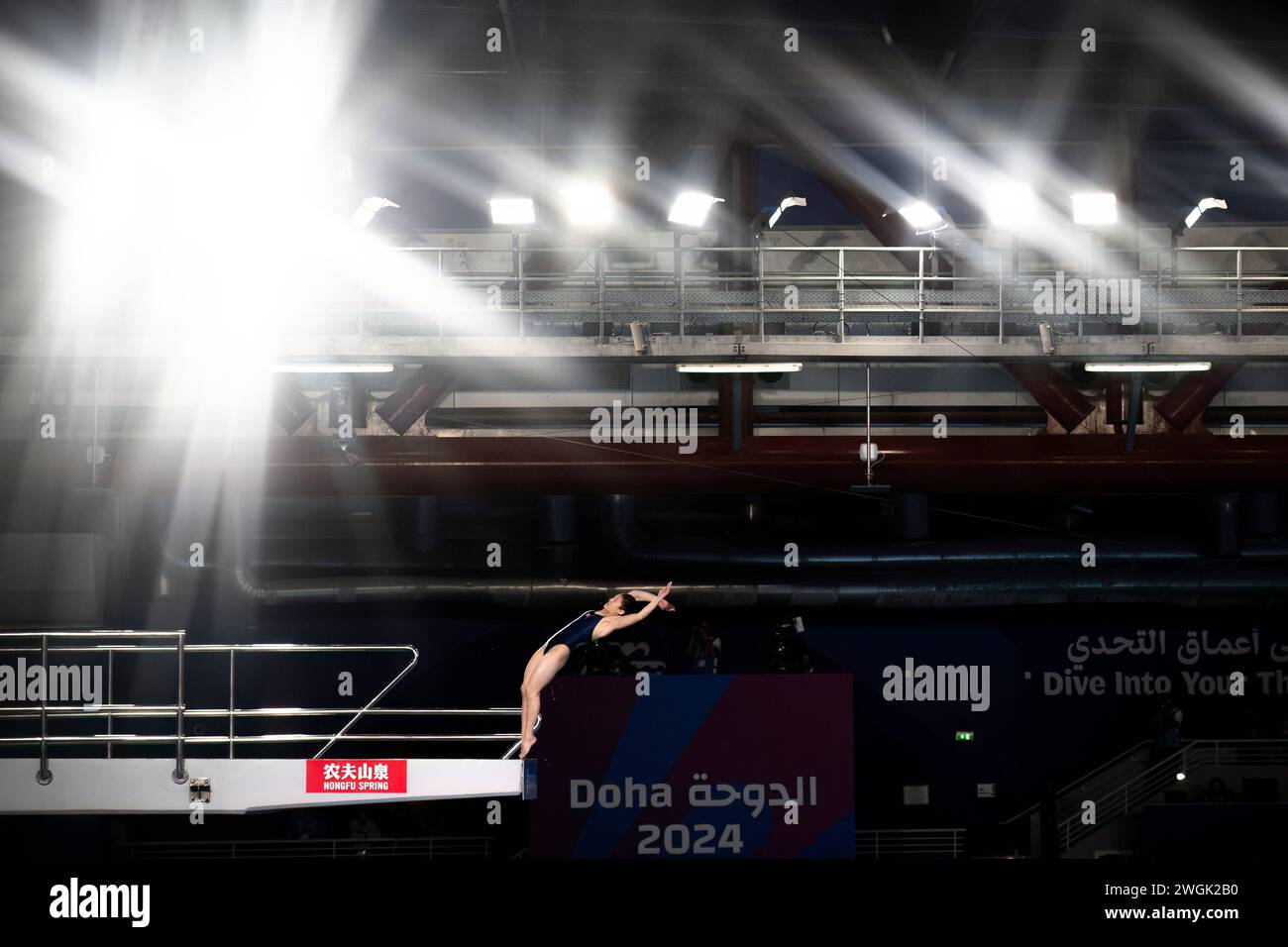 Doha, Qatar. 05th Feb, 2024. Mi Rae Kim of People's Republic of Korea ...