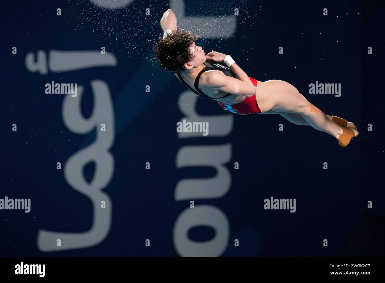 Doha, Qatar. 05th Feb, 2024. Gold medal winner Hongchan Quan of China ...