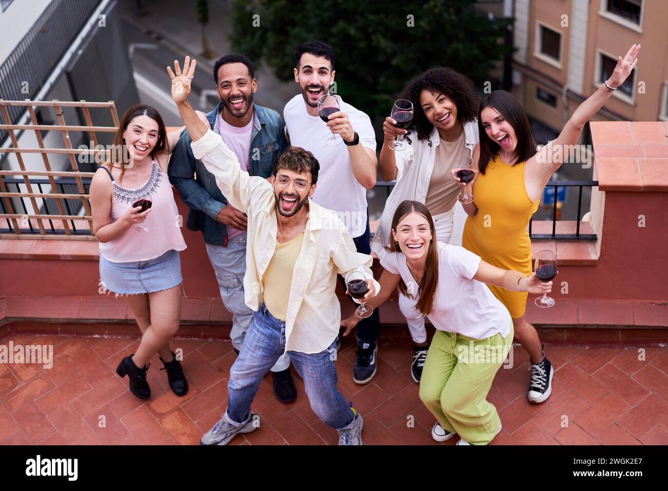 Diverse friends barbeque hi-res stock photography and images - Alamy