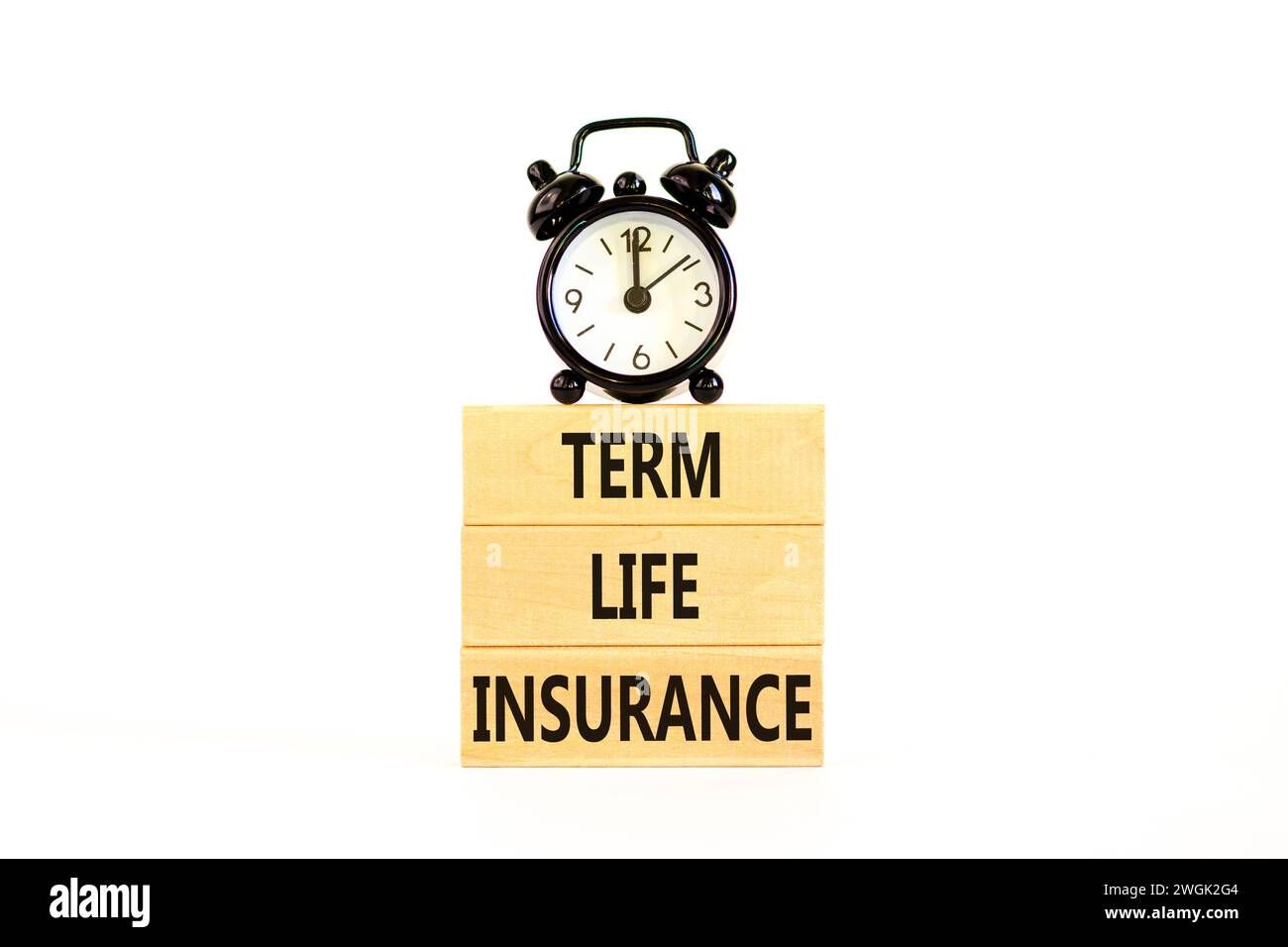 Term life insurance symbol. Concept words Term life insurance on ...