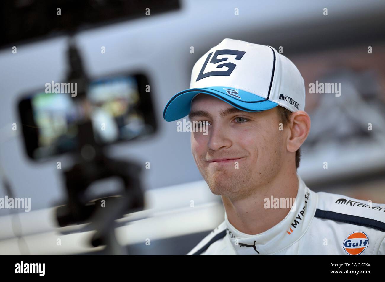 New York, USA. 05th Feb, 2024. Williams Racing Formula One driver Logan ...