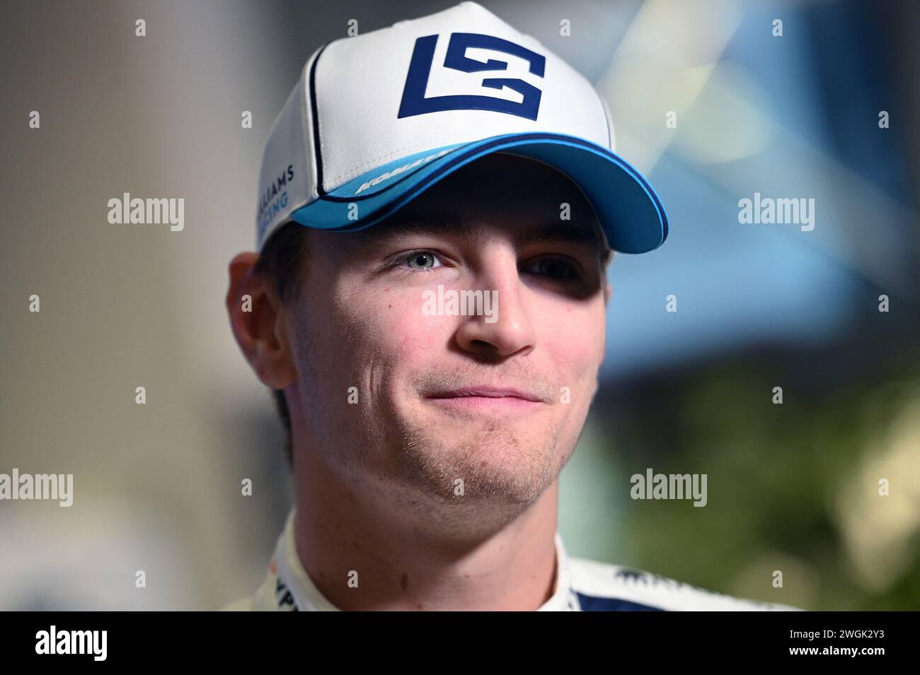 New York, USA. 05th Feb, 2024. Williams Racing Formula One driver Logan ...