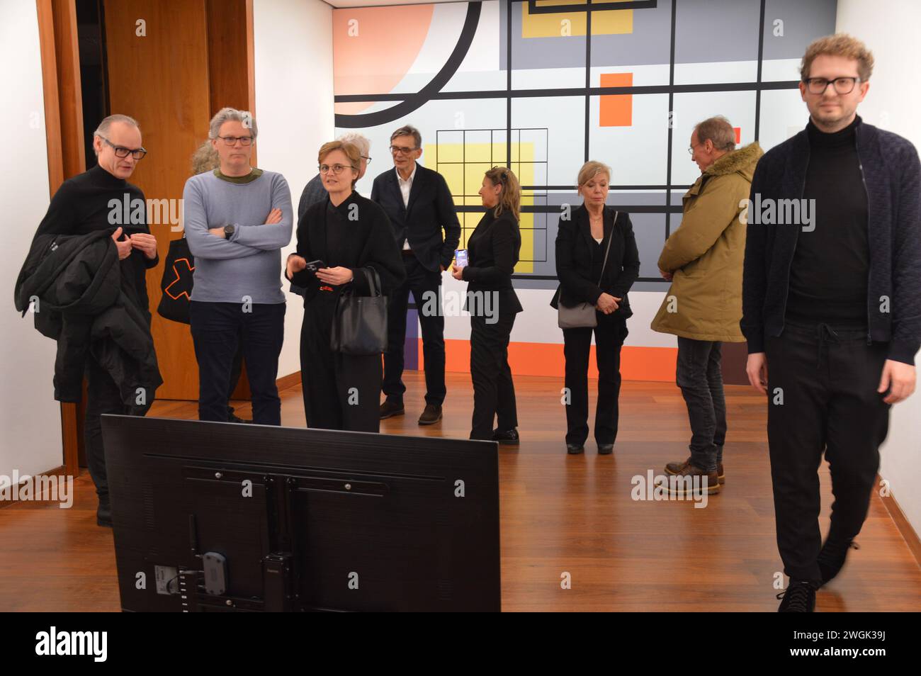 Berlin, Germany - February 2, 2024 - Sauerbruch Hutton Architects ...