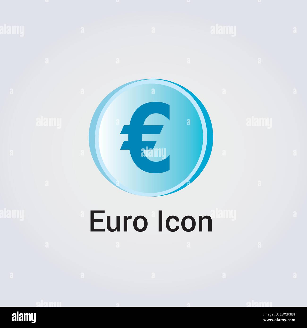 Euro logo hi-res stock photography and images - Alamy