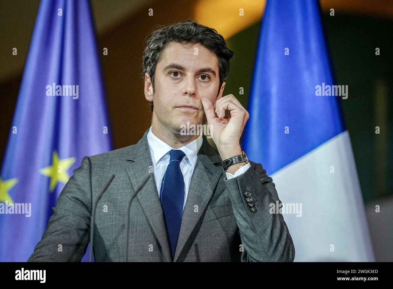 Gabriel attal 2024 hi-res stock photography and images - Alamy
