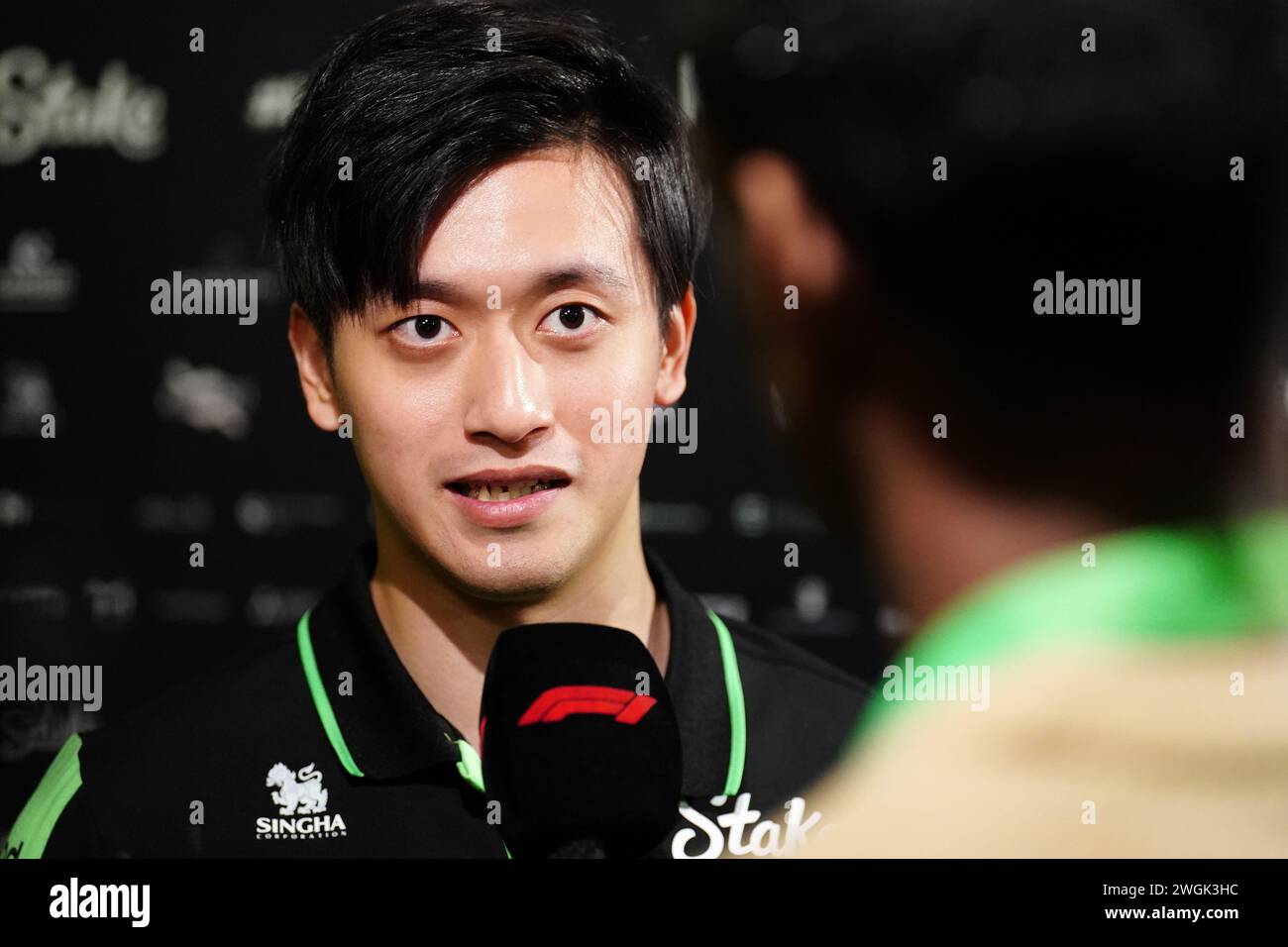 Stake F1 Team driver Zhou Guanyu during the Stake F1 Team C44 Car ...