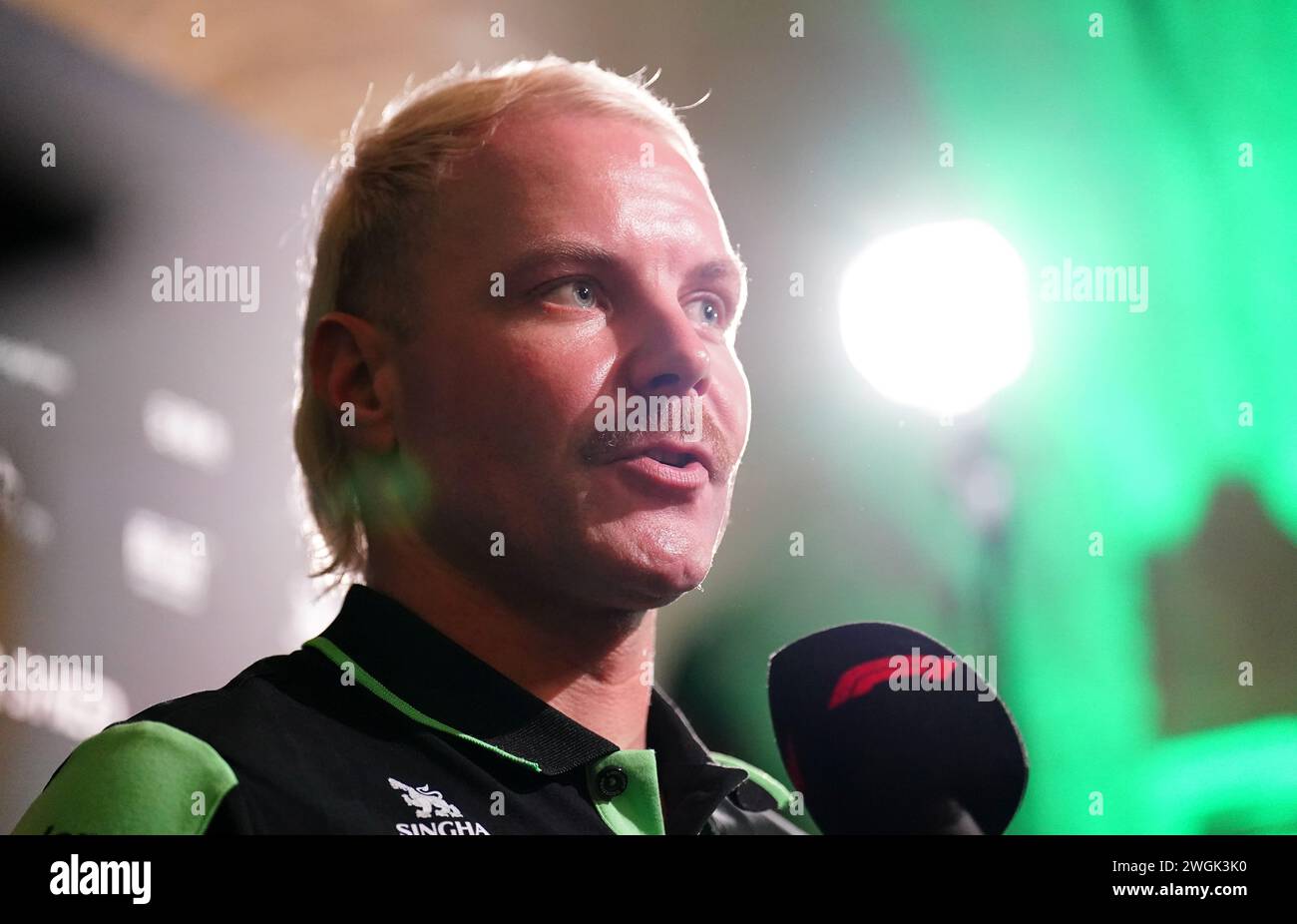 Stake F1 Team driver Valtteri Bottas during the Stake F1 Team C44 Car ...