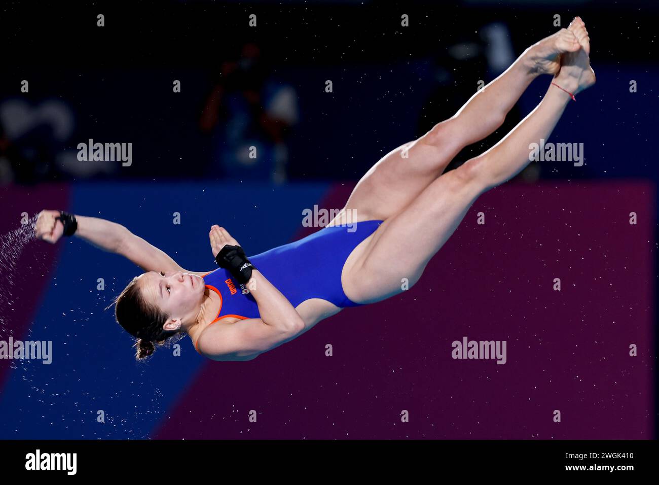 DOHA, QATAR - FEBRUARY 5: Else Praasterink of Netherlands competing in ...