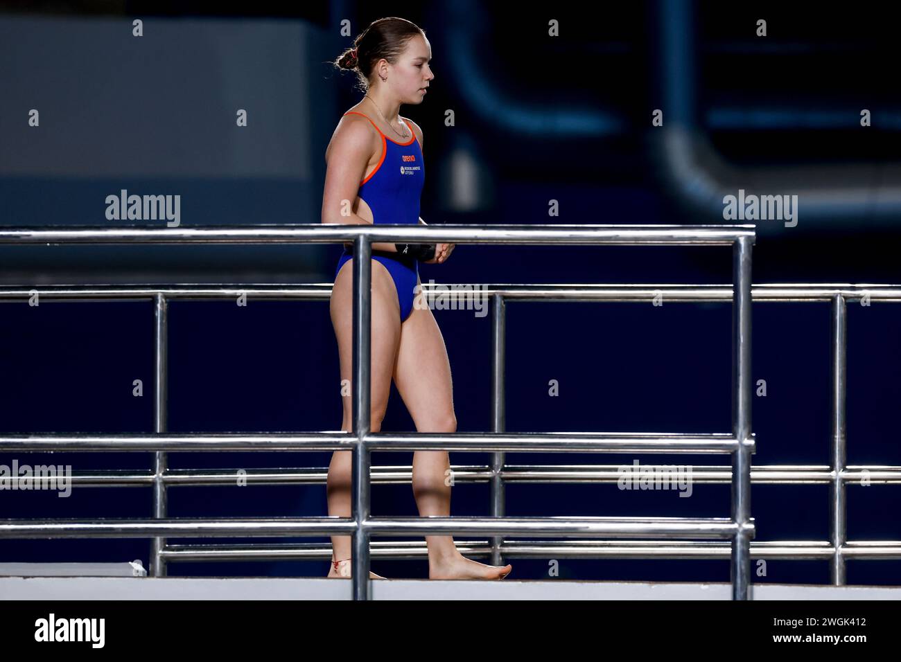 DOHA, QATAR - FEBRUARY 5: Else Praasterink of Netherlands competing in ...