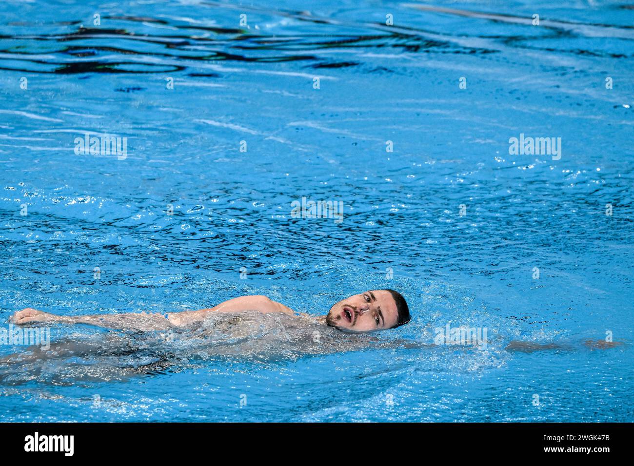 Doha, Qatar. 05th Feb, 2024. Giorgio Minisini of Italy competes in the ...