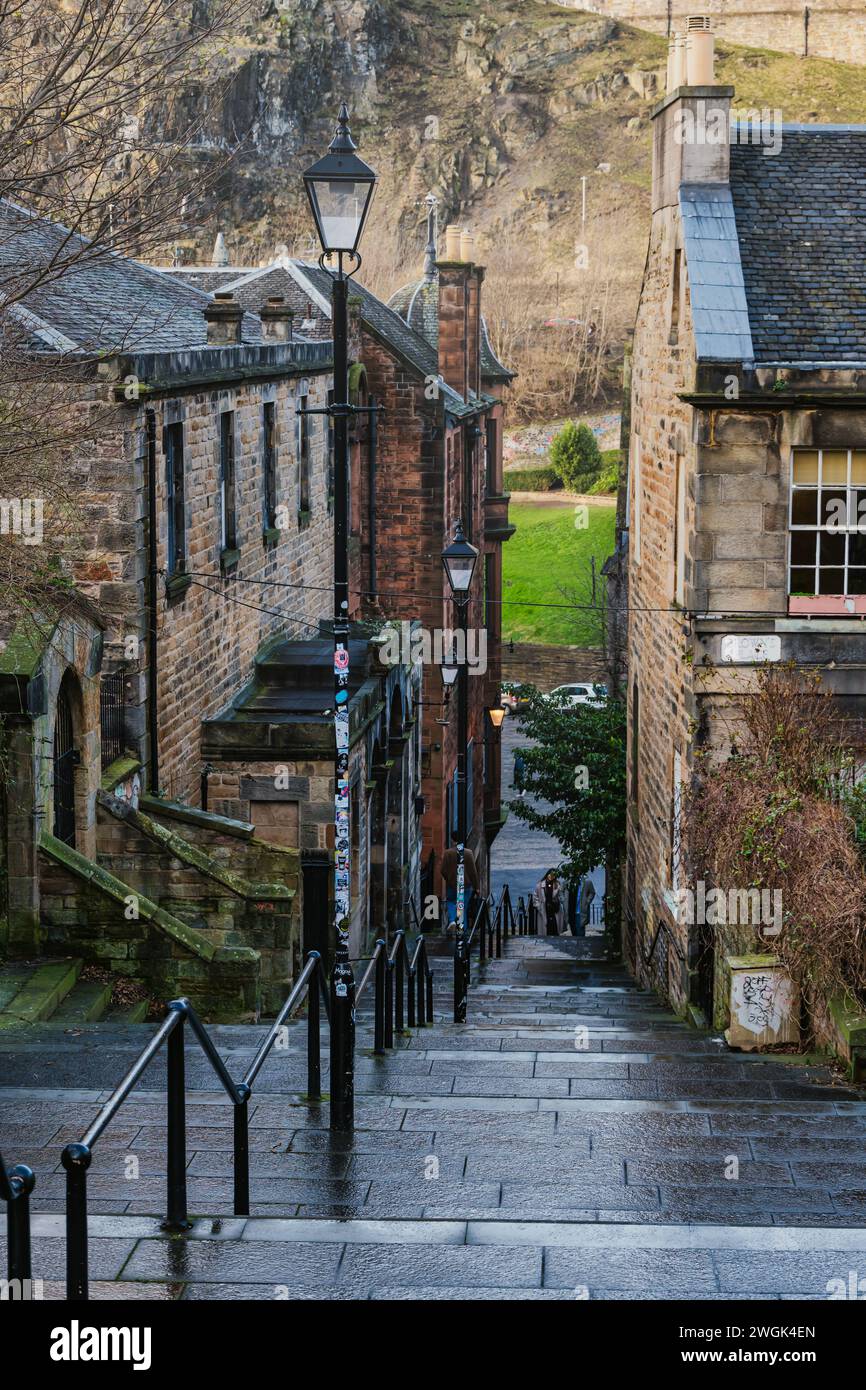 Jean brodie steps edinburgh hi-res stock photography and images - Alamy