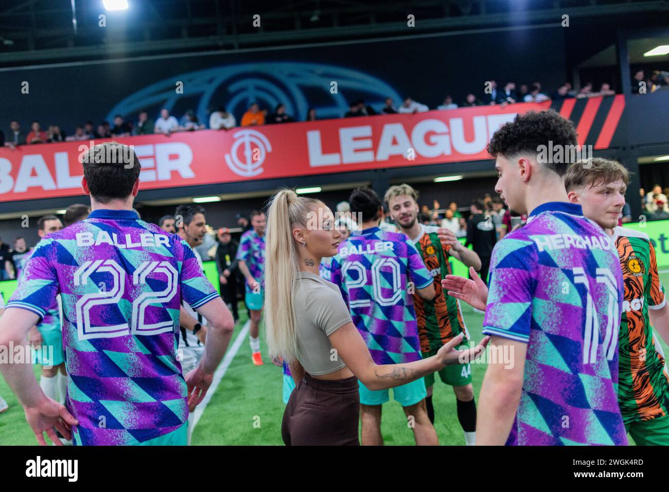Cologne, Germany. 05th Feb, 2024. Alisha Lehmann, Swiss national soccer ...