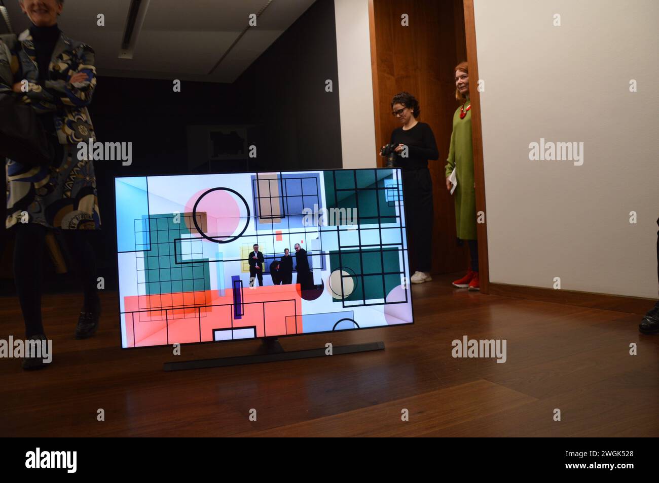 Berlin, Germany - February 2, 2024 - Sauerbruch Hutton Architects ...