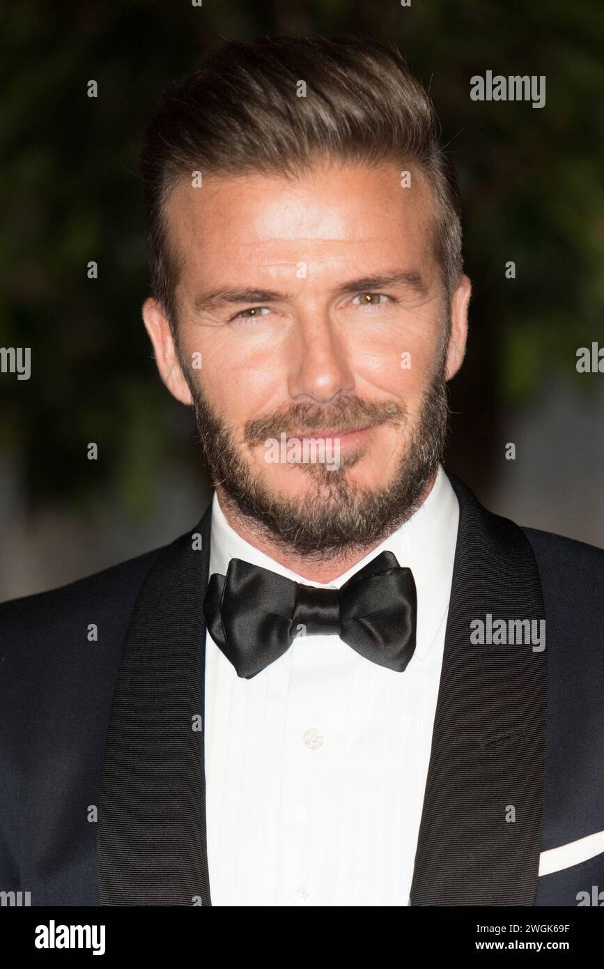 London, UK. 08 Feb, 2015. Pictured: David Beckham attends The 68th ...