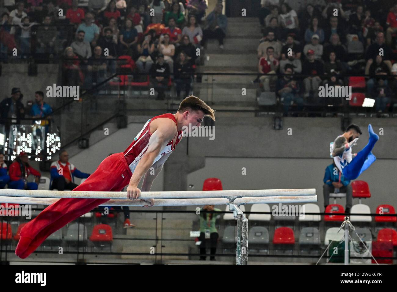 Santiago, Chile, October 23, 2023, Felix Dolci (CAN) during Gymnastics ...
