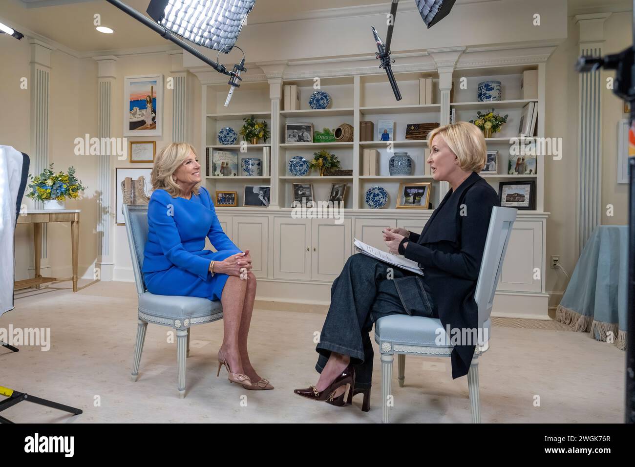 First lady east wing office white house hi-res stock photography and ...