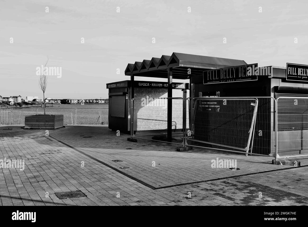 Barry, Vale of Glam, Wales 02 Feb 2024: The Business Quarter located on ...