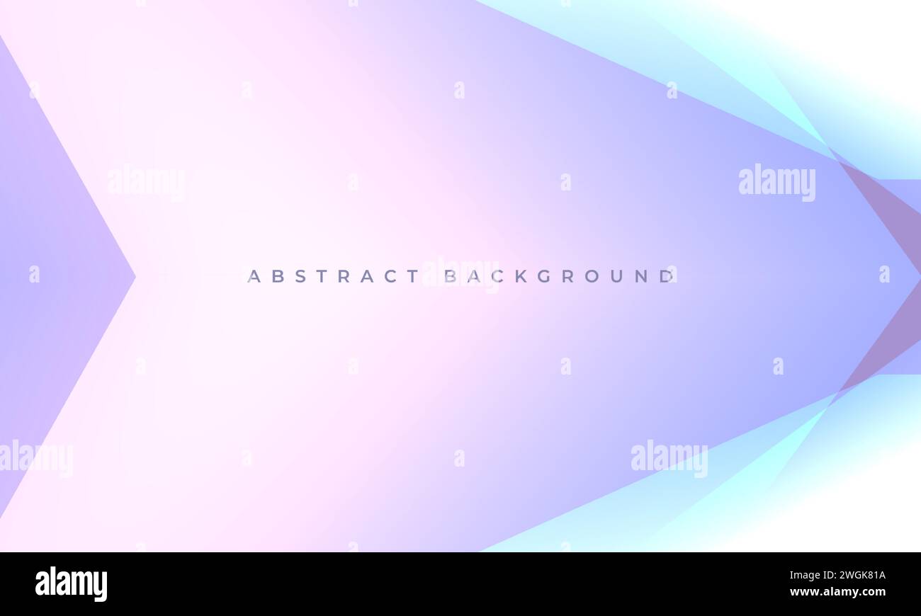 Purple and light blue pastel colored abstract geometric presentation ...