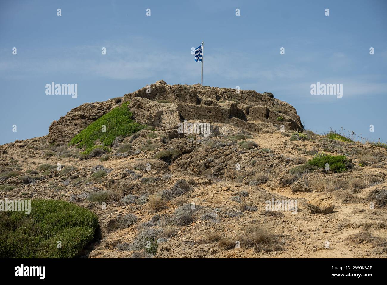 Saint Nicholas Church in Ano Vasilikos in Zakynthos. St Nicholas Beach ...