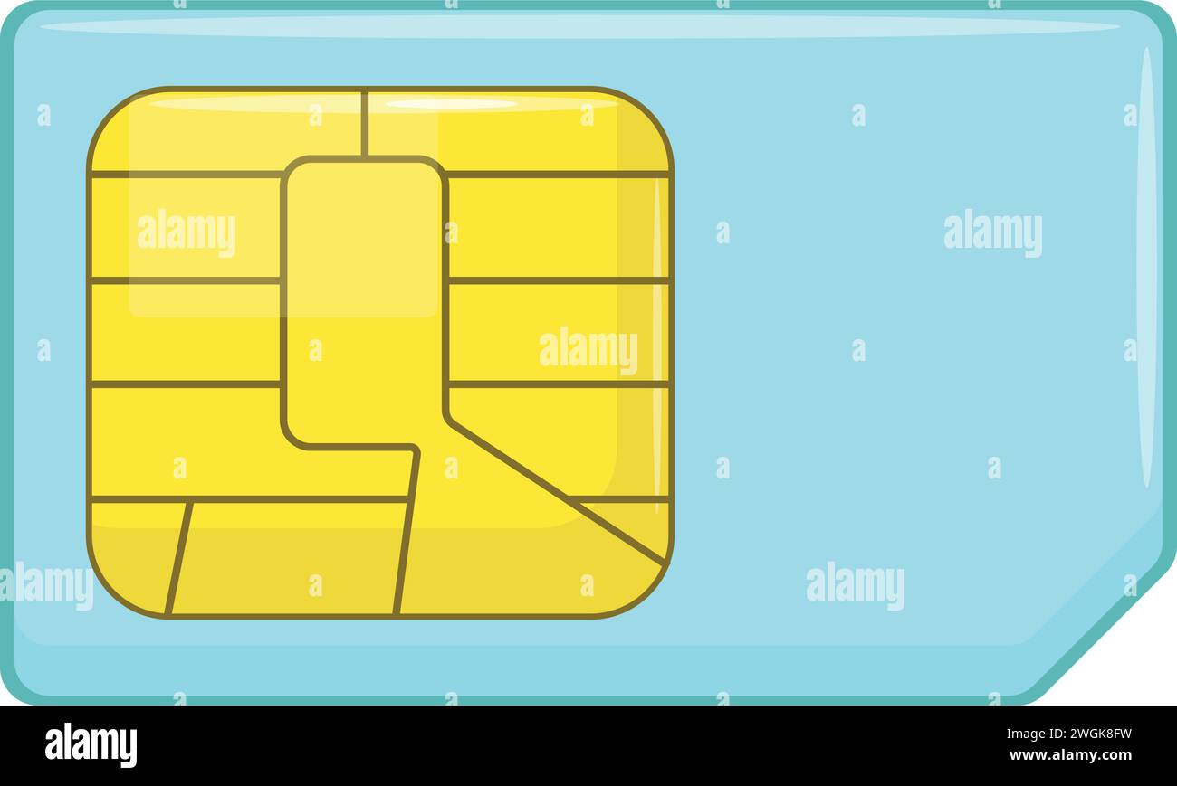 Mobile chip cellphone icon cartoon vector. Corporate cell wireless ...