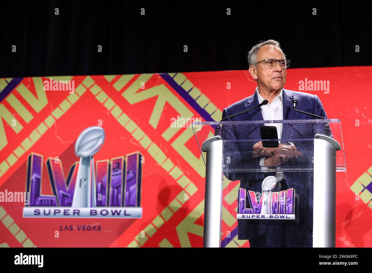 Las Vegas, Nevada, USA. Las Vegas, NV, USA. 05th Feb, 2024. Jim Gibson, Clark County ...