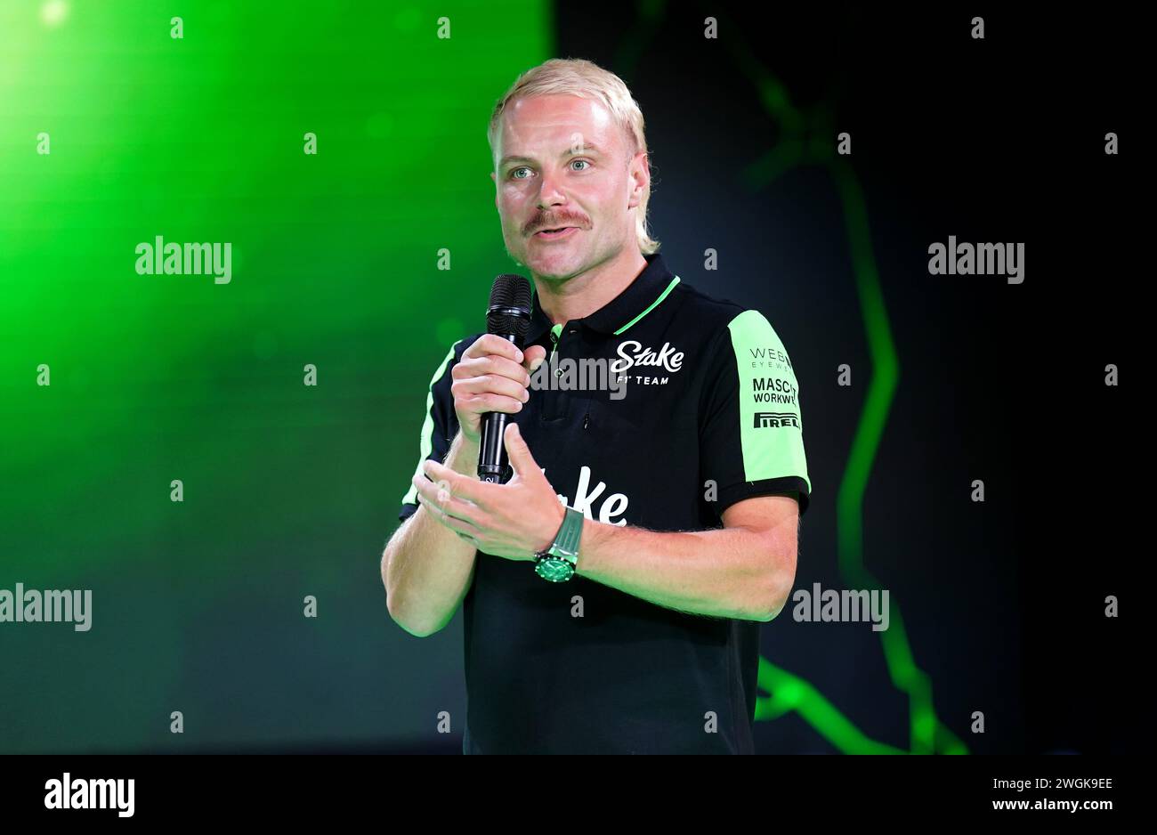 Stake F1 Team driver Valtteri Bottas during the Stake F1 Team C44 Car ...