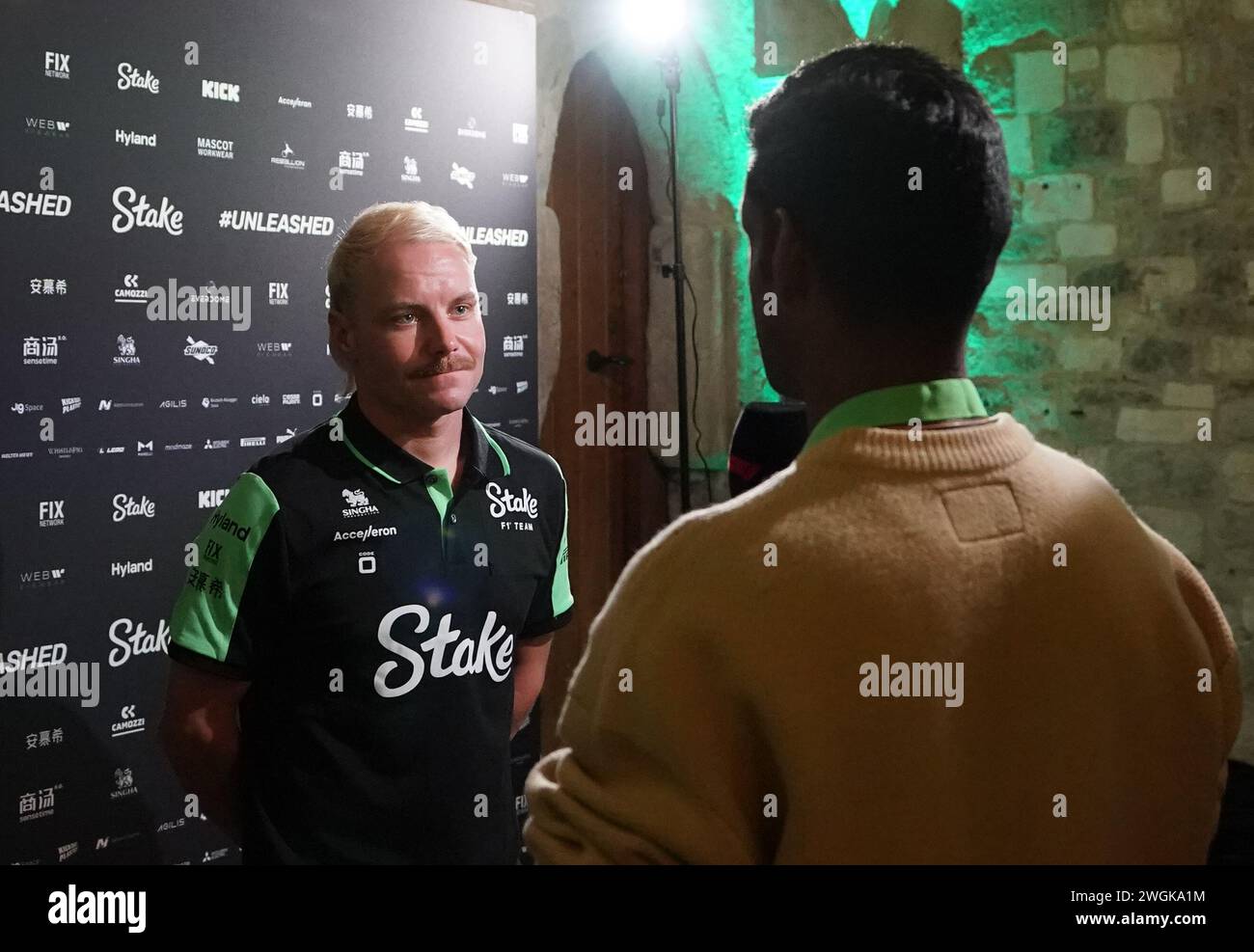Stake F1 Team driver Valtteri Bottas during the Stake F1 Team C44 Car ...