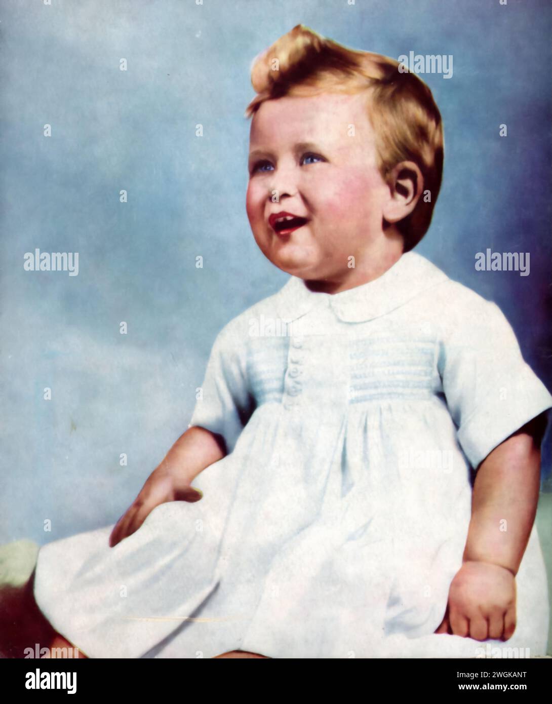 Picture of Charles III, taken circa 1950. This image captures the ...