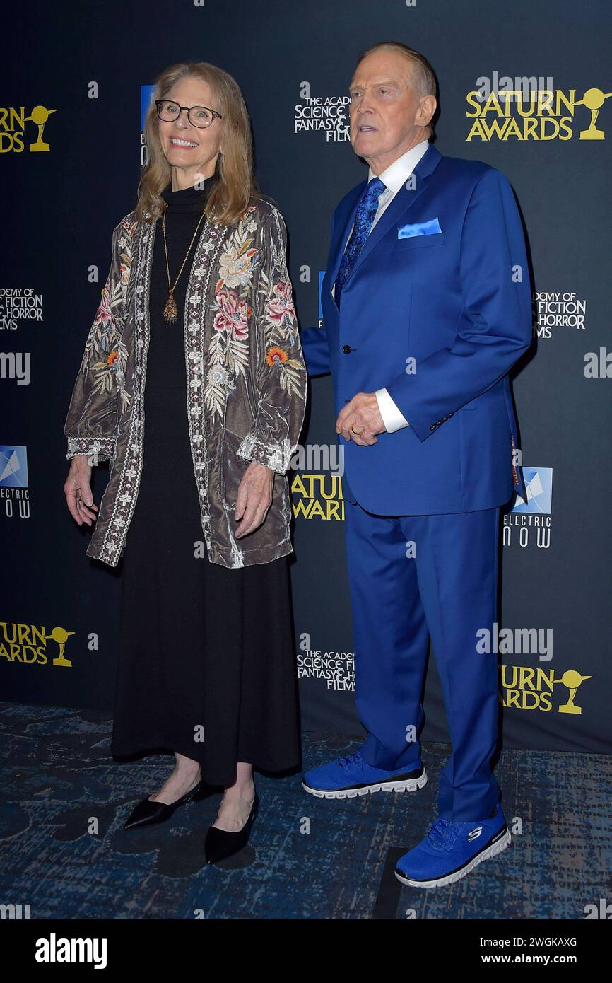 Lindsay Wagner und Lee Majors bei der Verleihung der 51. Saturn Awards ...