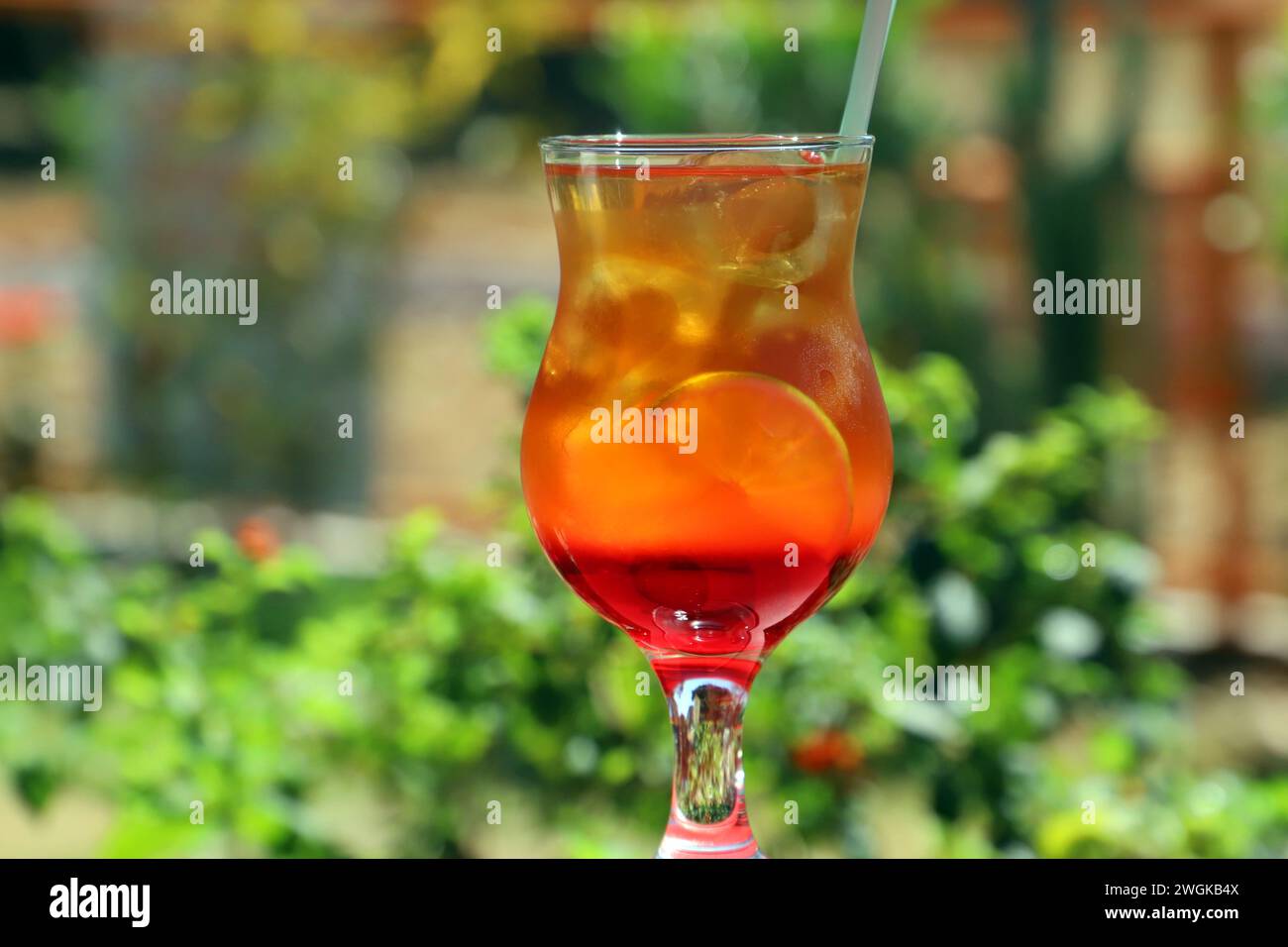 A refreshing beverage of cold pink lemonade Stock Photo - Alamy