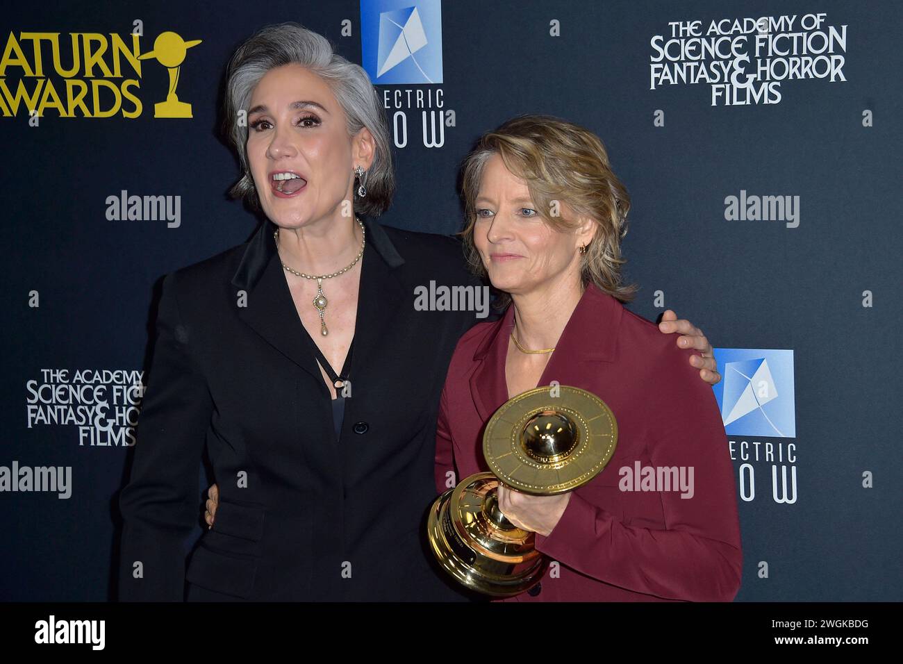 Issa Lopez und Jodie Foster bei der Verleihung der 51. Saturn Awards ...