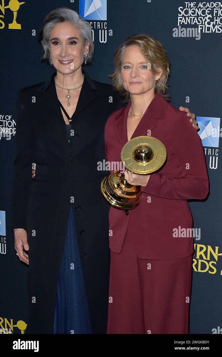 Issa Lopez und Jodie Foster bei der Verleihung der 51. Saturn Awards ...