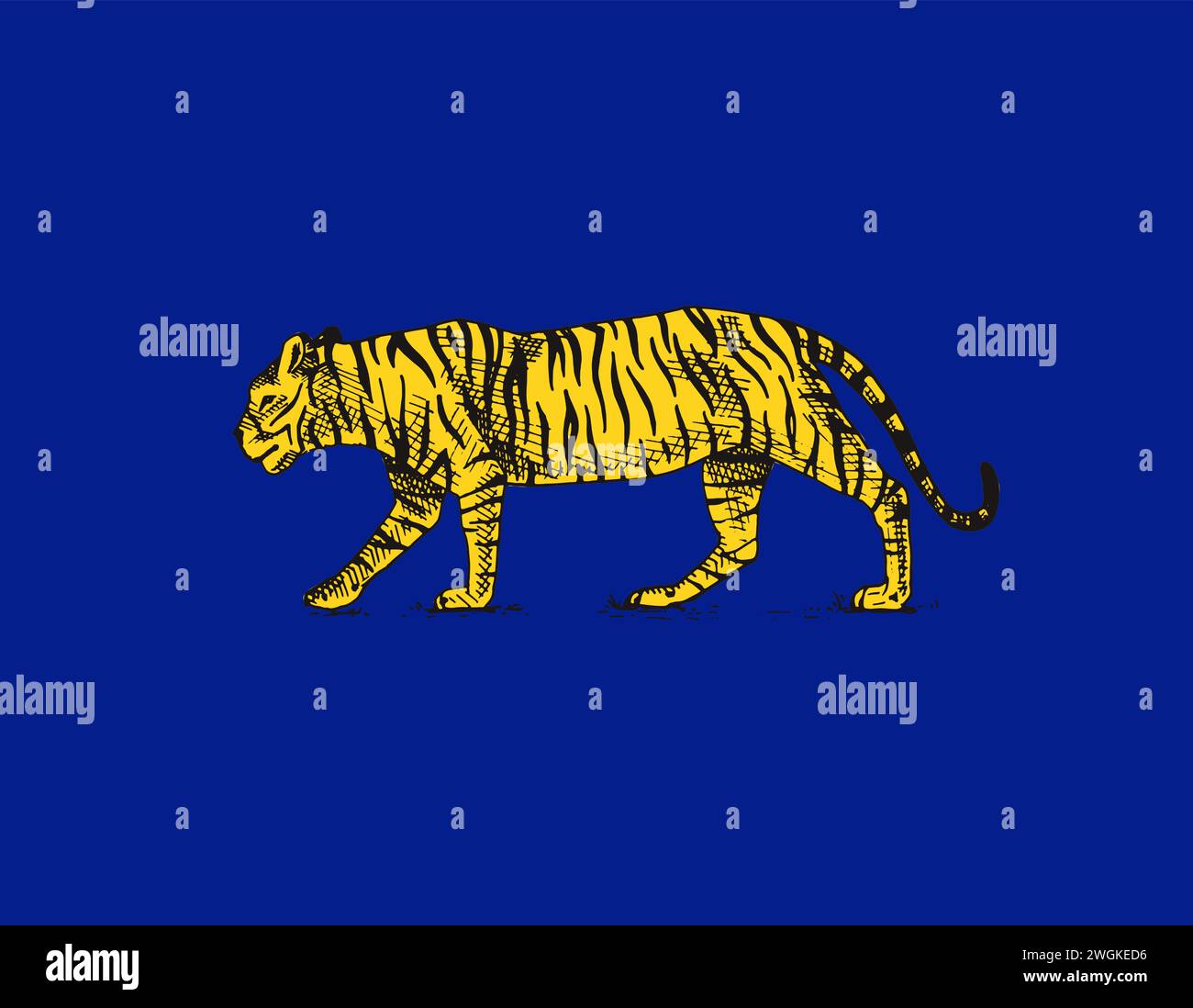 Tiger japan art hi-res stock photography and images - Alamy