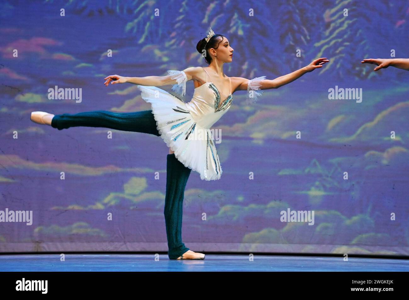 London, UK. February 5th, 2024. Backstage Casts performs for The ...