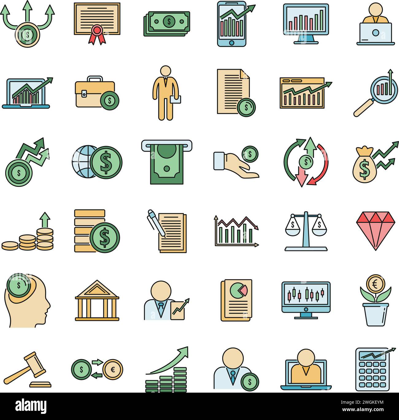 Asset valuation Stock Vector Images - Alamy