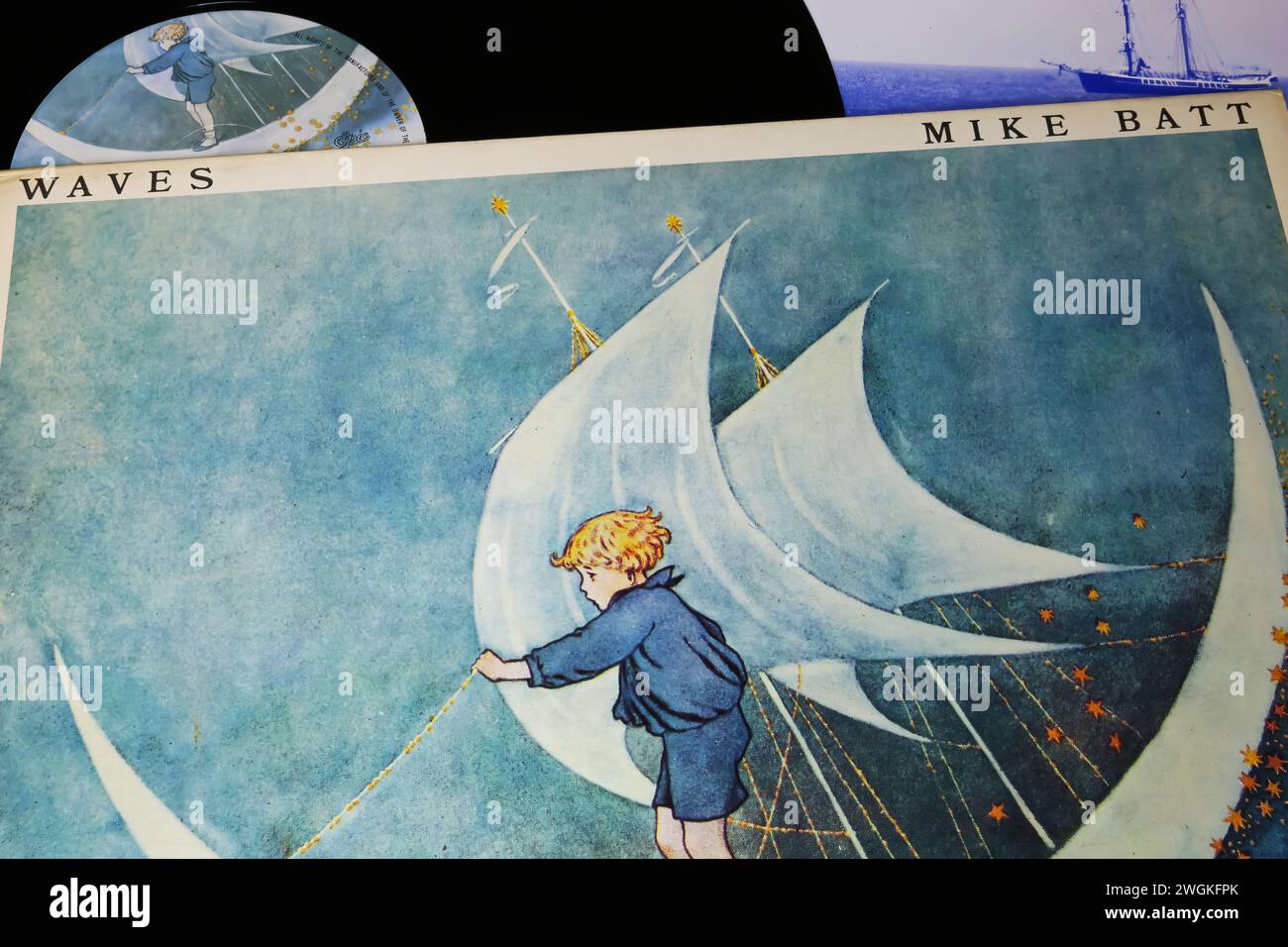 Viersen, Germany - January 9. 2024: Closeup of british musician Mike ...