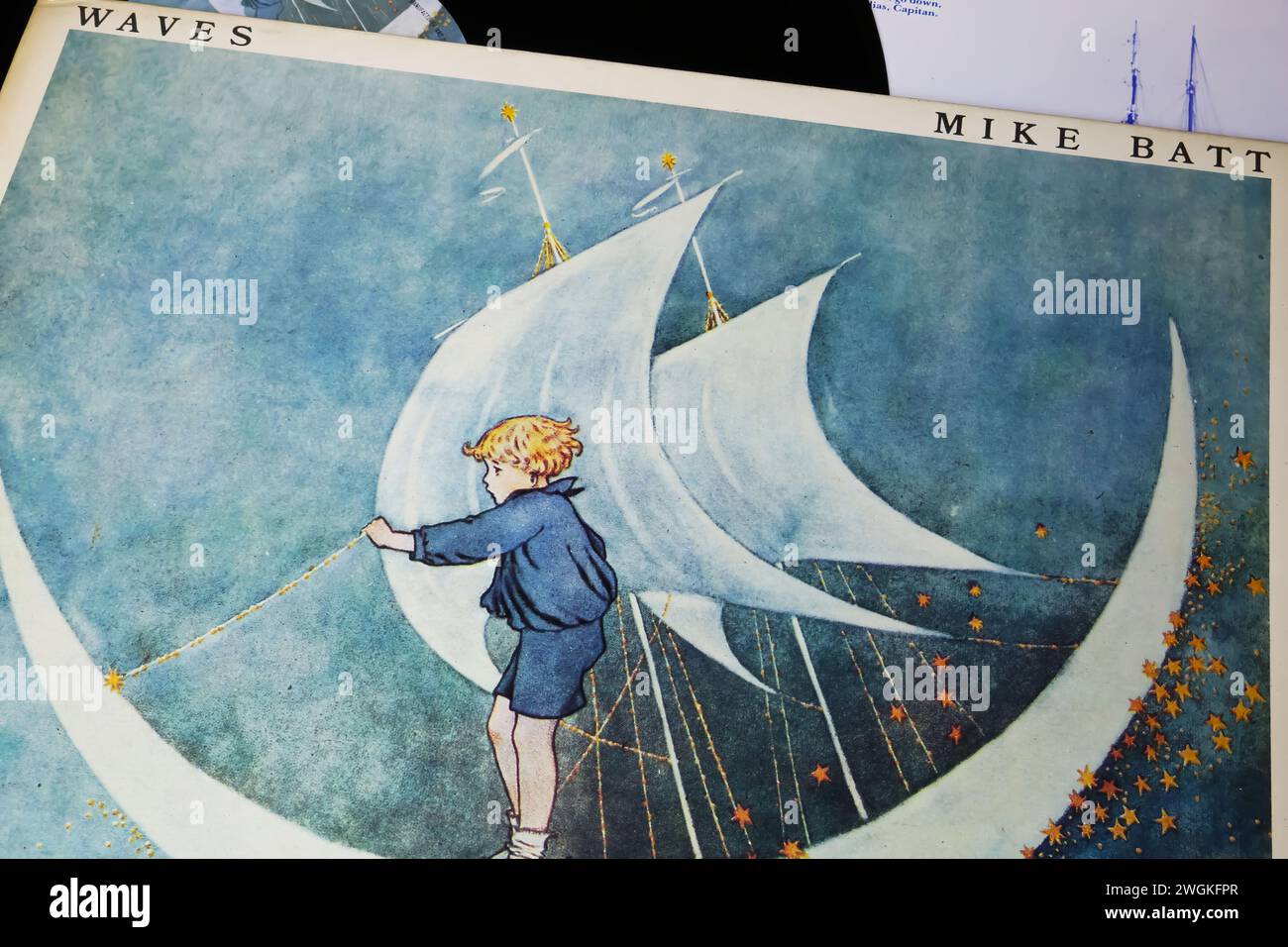 Viersen, Germany - January 9. 2024: Closeup of british musician Mike ...