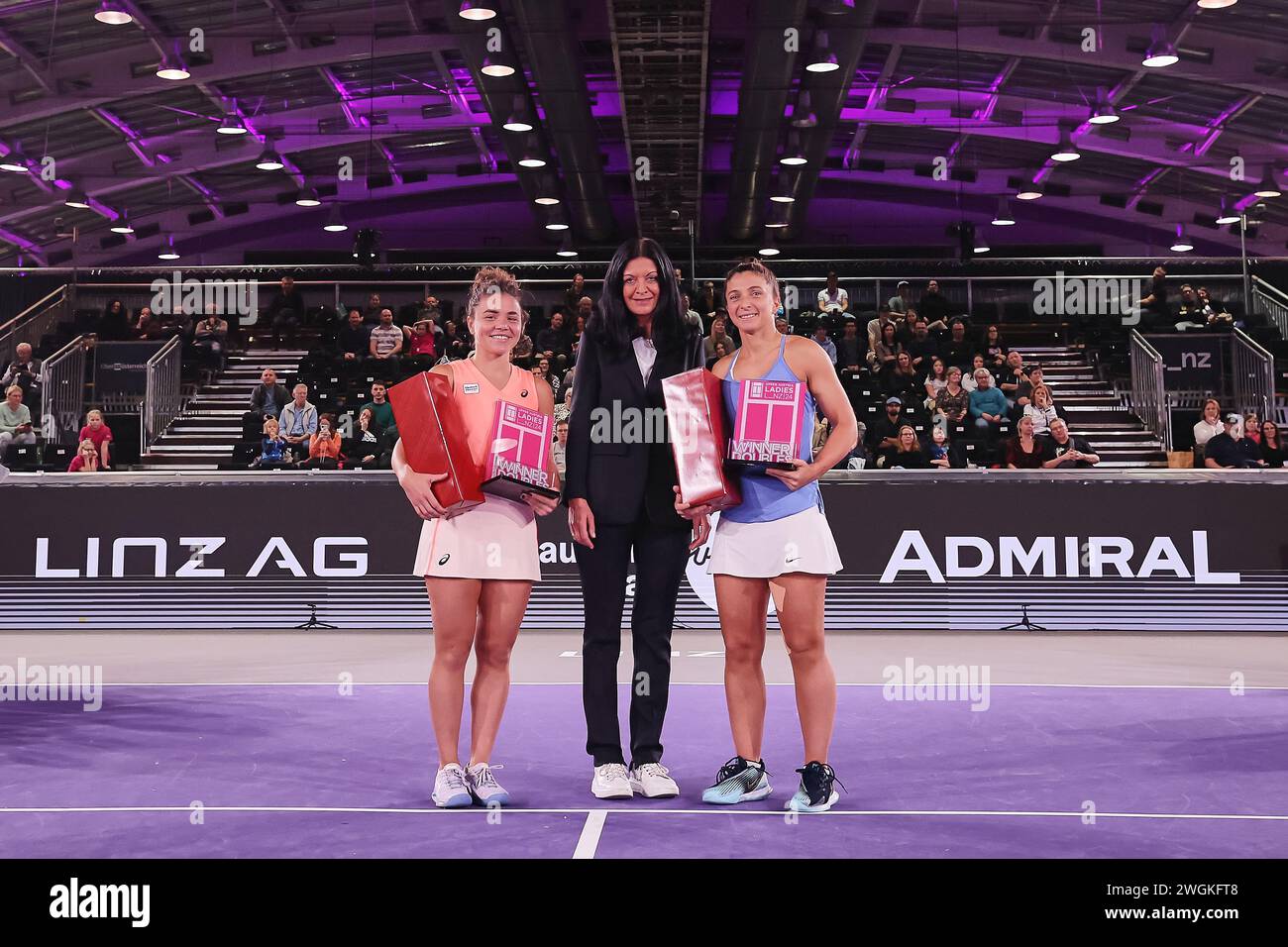 Linz, Upper Austria, Austria. 5th Feb, 2024. Jasmine Paulini (ITA), Mag ...