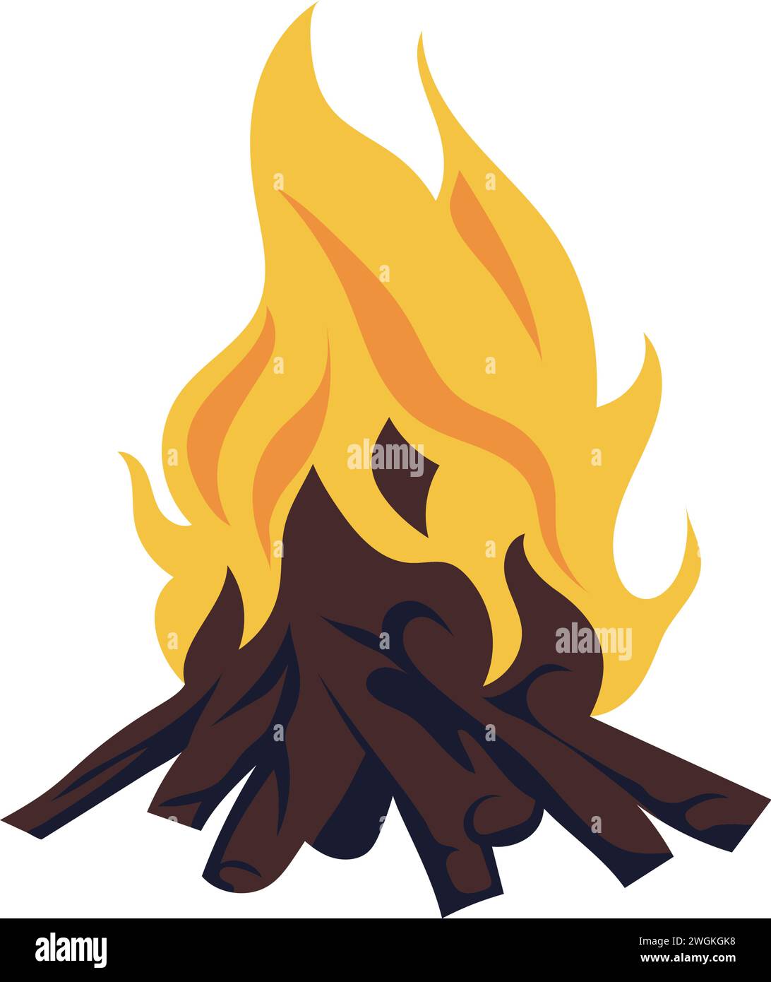 Dark design fire fireplace flame hot light nature Cut Out Stock Images ...