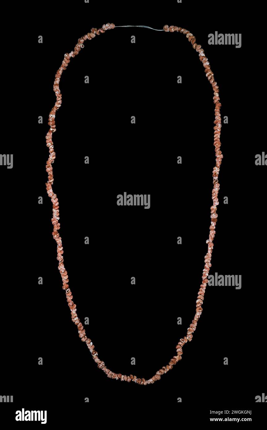 COLLAR DE CARACOLES DE RECLAU VIVER SERINYA (GERONA) - PALEOLITICO ...