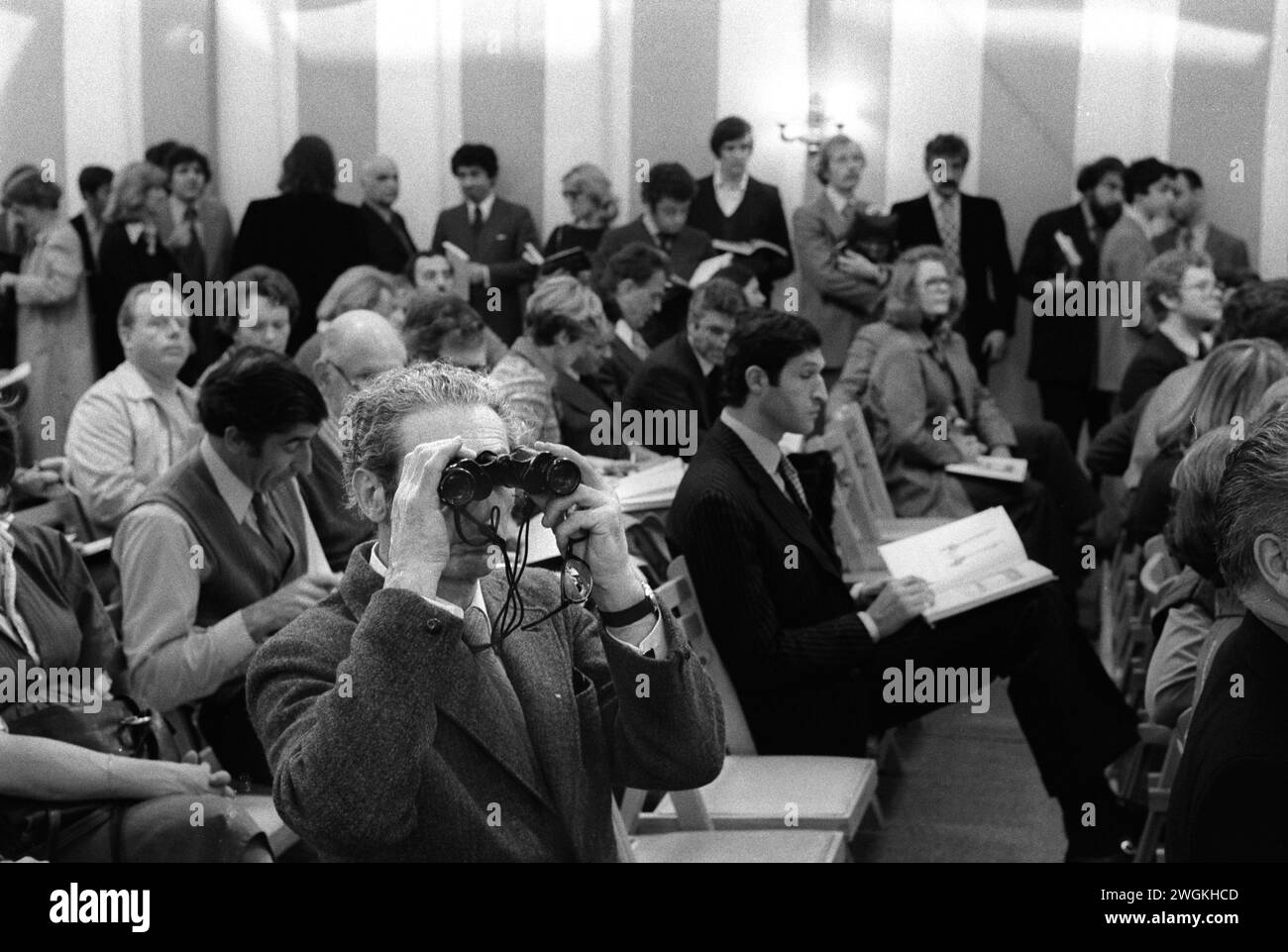 Crowded house in Black and White Stock Photos & Images - Alamy