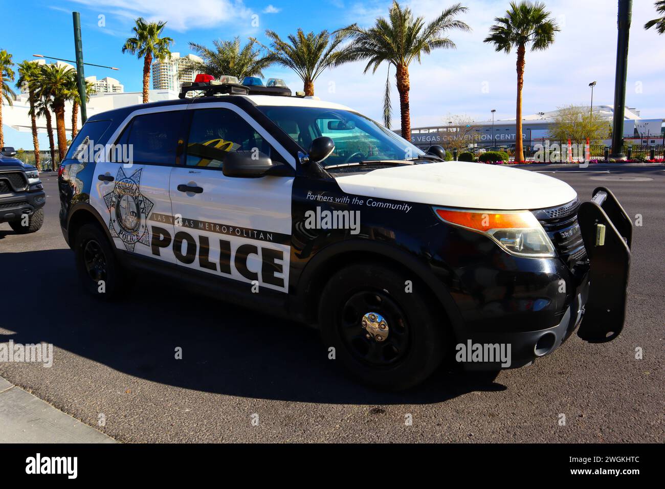 Las Vegas, Nevada: Las Vegas Metropolitan Police Department car Stock Photo - Alamy