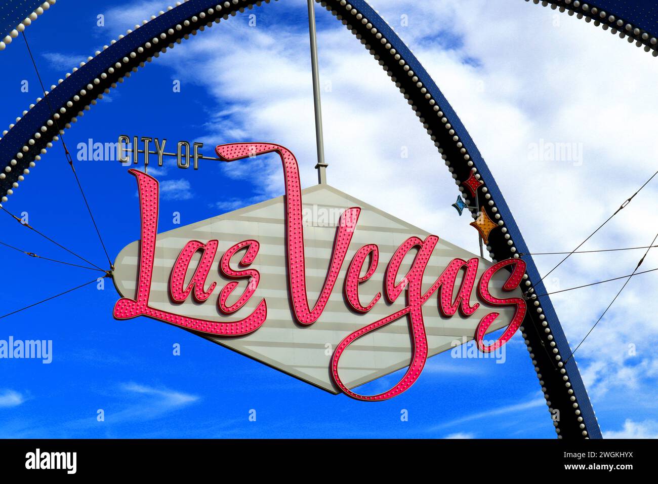 Las vegas boulevard gateway arches hi-res stock photography and images ...
