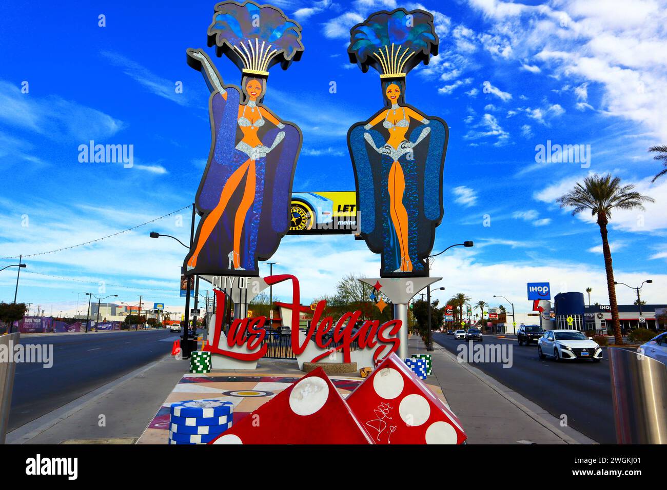 Showgirls in las vegas nevada hi-res stock photography and images - Alamy