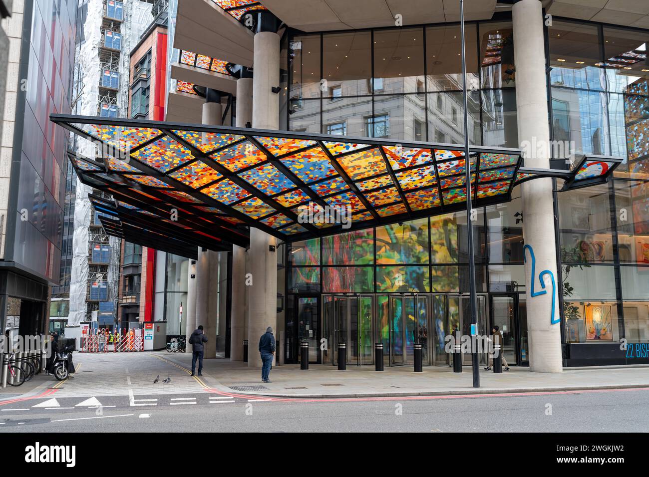 22 Bishopsgate Horizon 22 Skyscraper Entrance Lobby in rthe City of ...