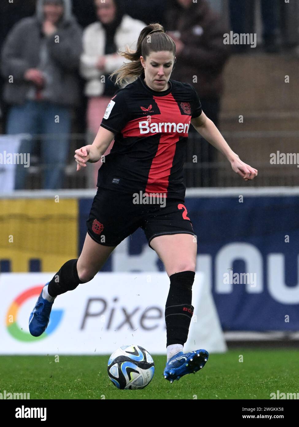 LEVERKUSEN - Selina Ostermeier of Bayer 04 Leverkusen during the ...